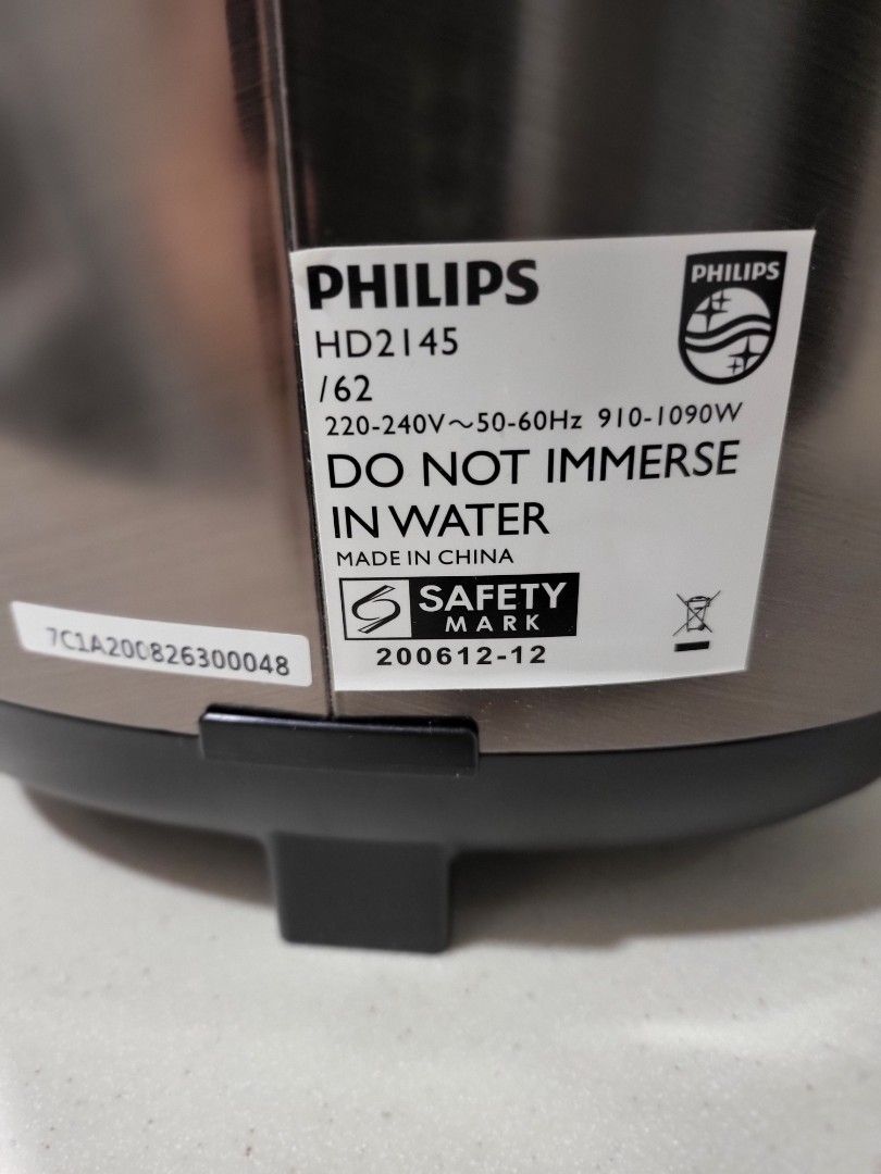 Philips pressure cooker, TV & Home Appliances, Kitchen Appliances ...