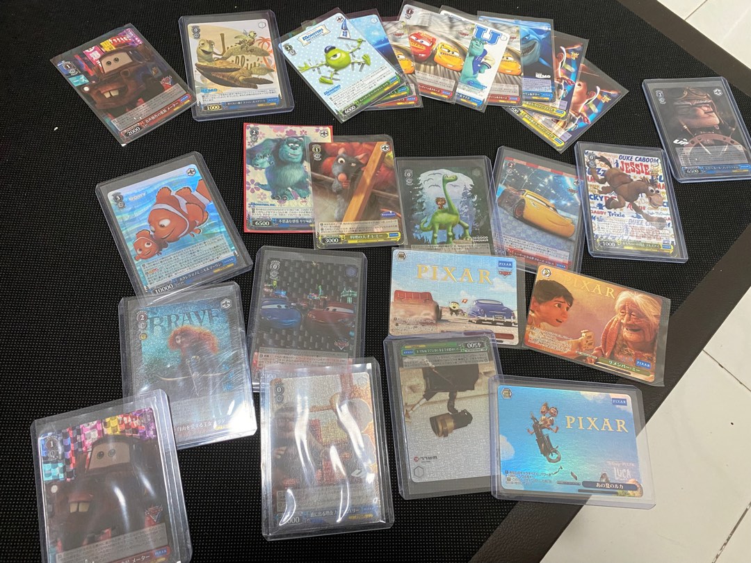 Pixar weis schwarz card collection disney 100, Hobbies & Toys, Toys ...