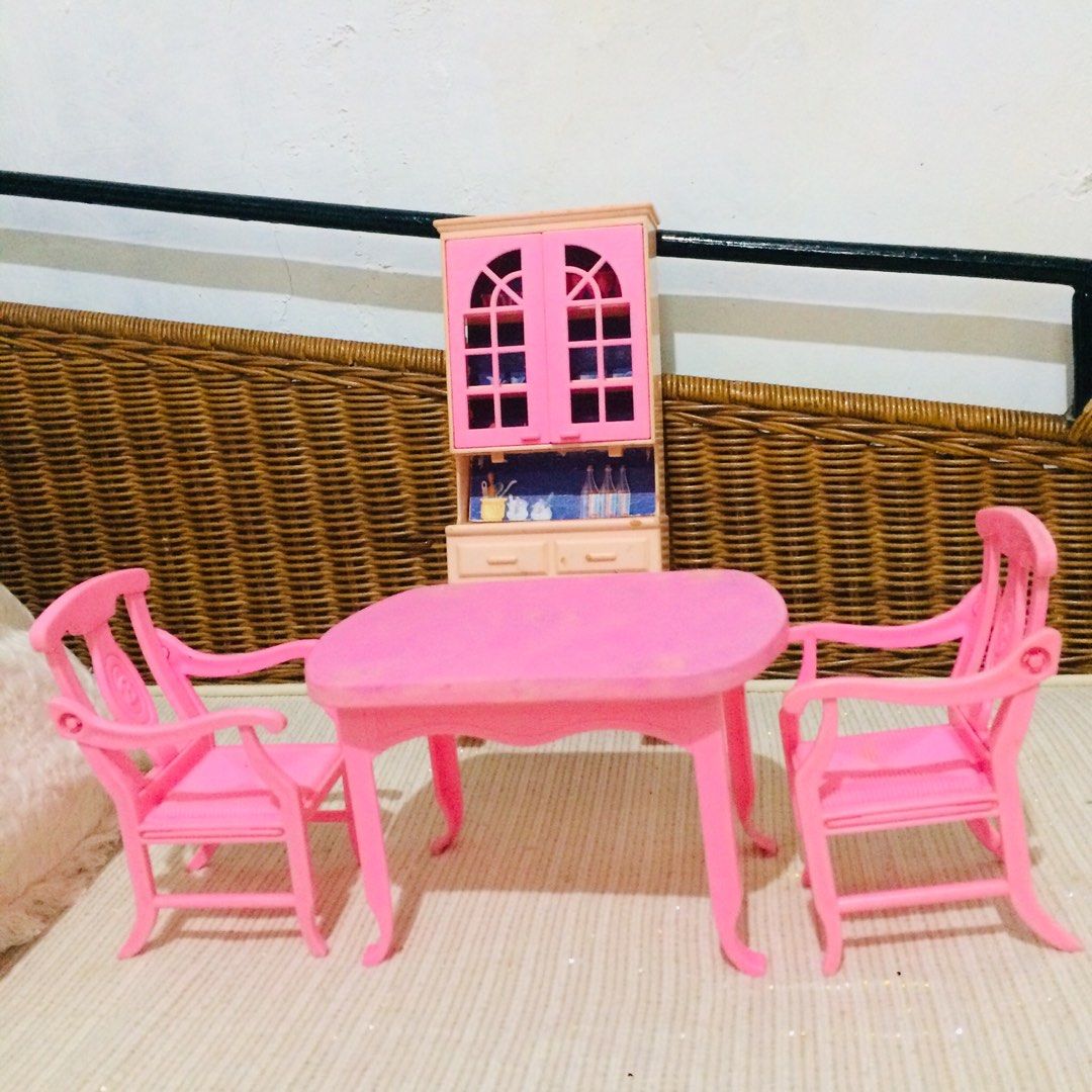 Playset Barbie Original Mattel - Dining Set, Toys & Collectibles ...