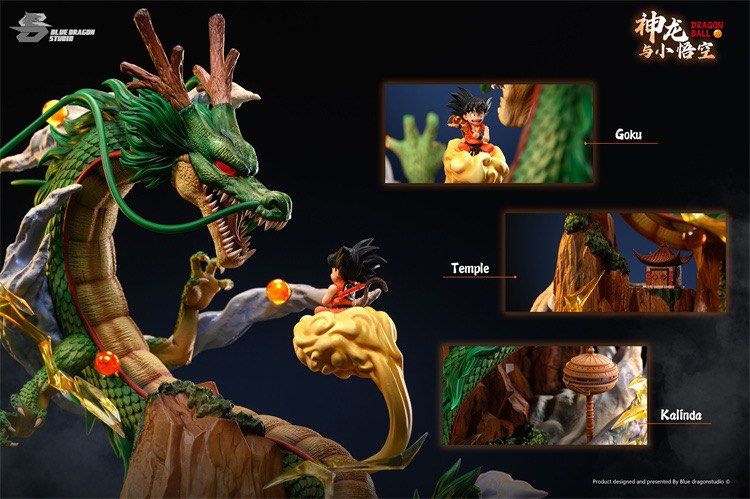 [PO] Red X Blue Dragon Studio - Dragon Ball Shenron & Young Son Goku ...