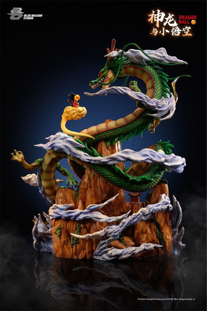 [PO] Red X Blue Dragon Studio - Dragon Ball Shenron & Young Son Goku ...