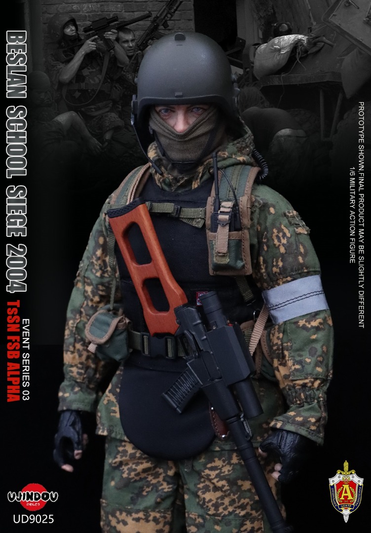 [PO] UJINDOU UD9025 TsSN FSB Alpha - Beslan School Siege 2004 1/6 ...