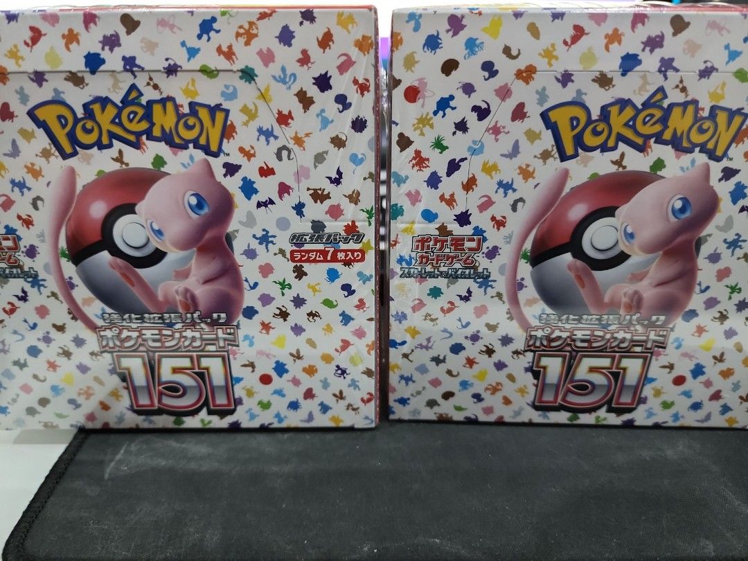 Pokemon 151 Booster Box Jap Hobbies And Toys Toys And Games On Carousell