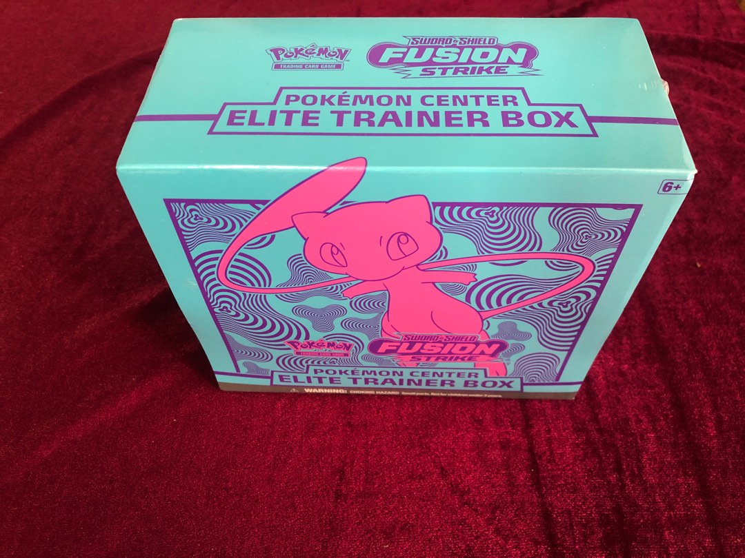 Pokemon Fusion Strike Pokemon Center ETB, Hobbies & Toys, Toys & Games ...