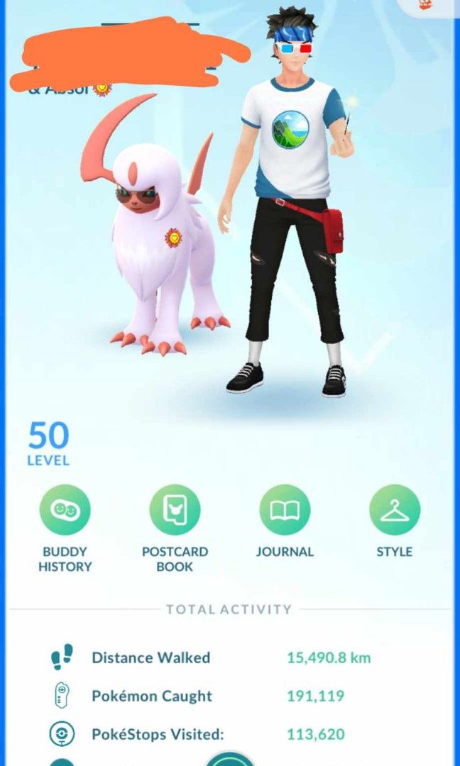 Pokemon Go Account Level 50 MAX SHINY HUNDO MEWTWO, Video Gaming ...