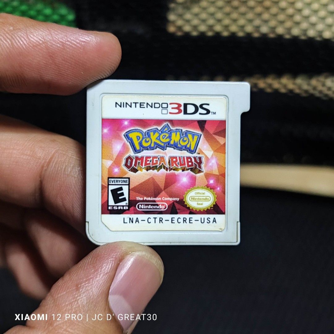 Pokemon Omega Ruby 3ds game, Video Gaming, Video Games, Nintendo on ...