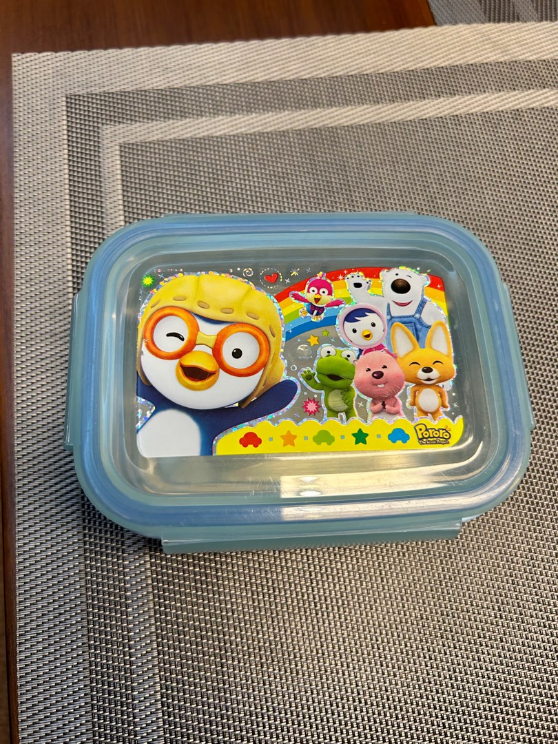 Pororo Stainless Steel Lunch Box on Carousell