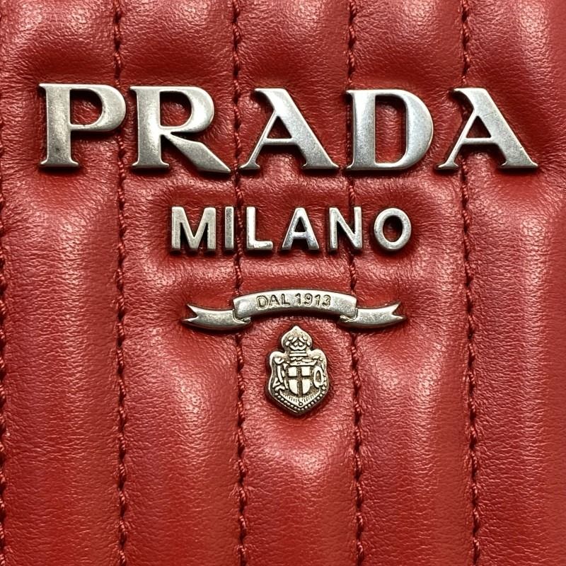 Prada Fuoco 2 Diagramme Quilted Soft Calfksin Impun Camera Bag, Luxury ...