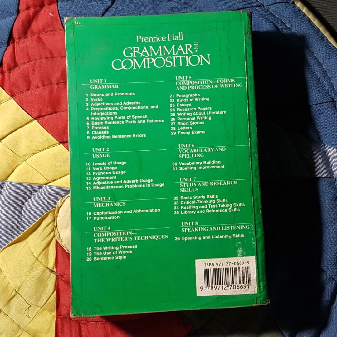 Prentice Hall Grammar and Composition 1, Hobbies & Toys, Books ...