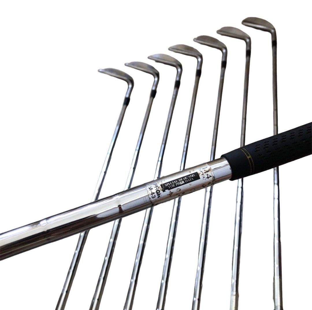 (4-P,A)PRGR Forged Speed TR Full Iron Set, Sports Equipment, Sports ...