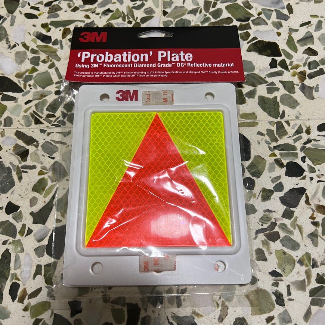 Probation Plate, Car Accessories, Accessories on Carousell