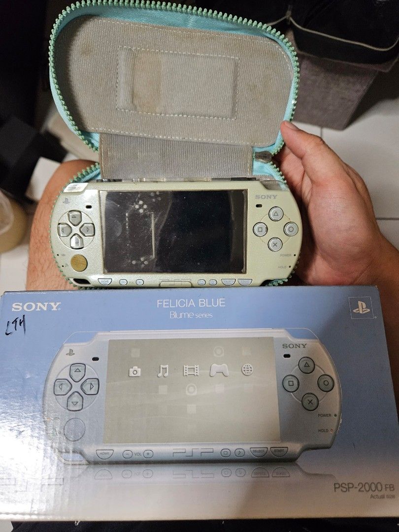 PSP Slim 2000 and 3000 modded vintage console PSP2000 PSP3000 Playstation Portable, Video Gaming ...