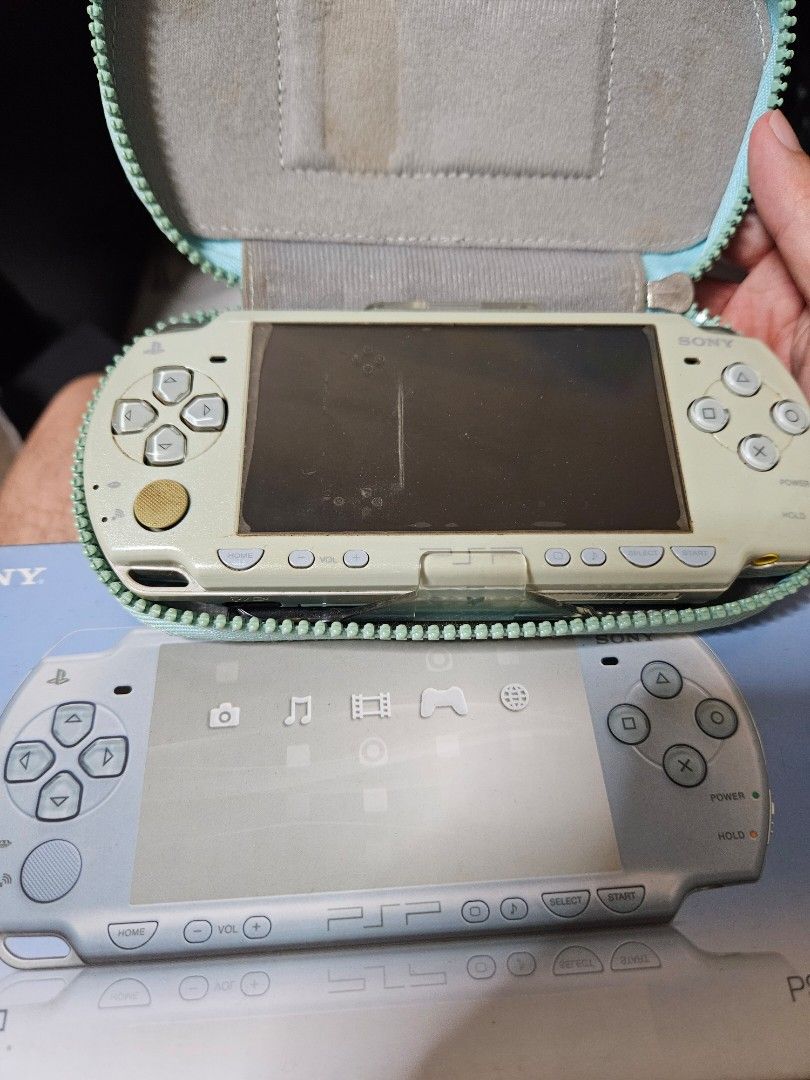 PSP Slim 2000 and 3000 modded vintage console PSP2000 PSP3000 Playstation Portable, Video Gaming ...