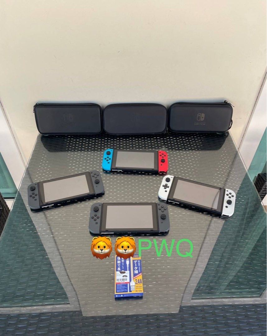 Rare Low Serial Nintendo Switch Gen 1 Console + Free Pouch, Video ...