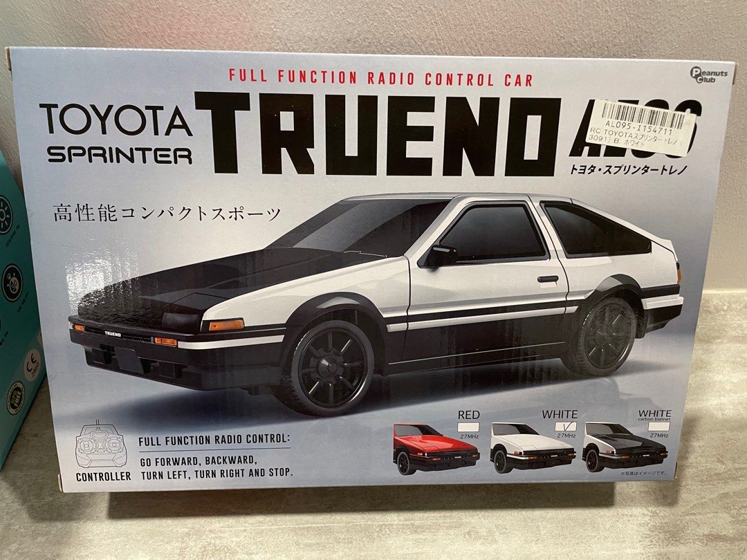 RC car Toyota Trueno AE86, Hobbies & Toys, Toys & Games on Carousell