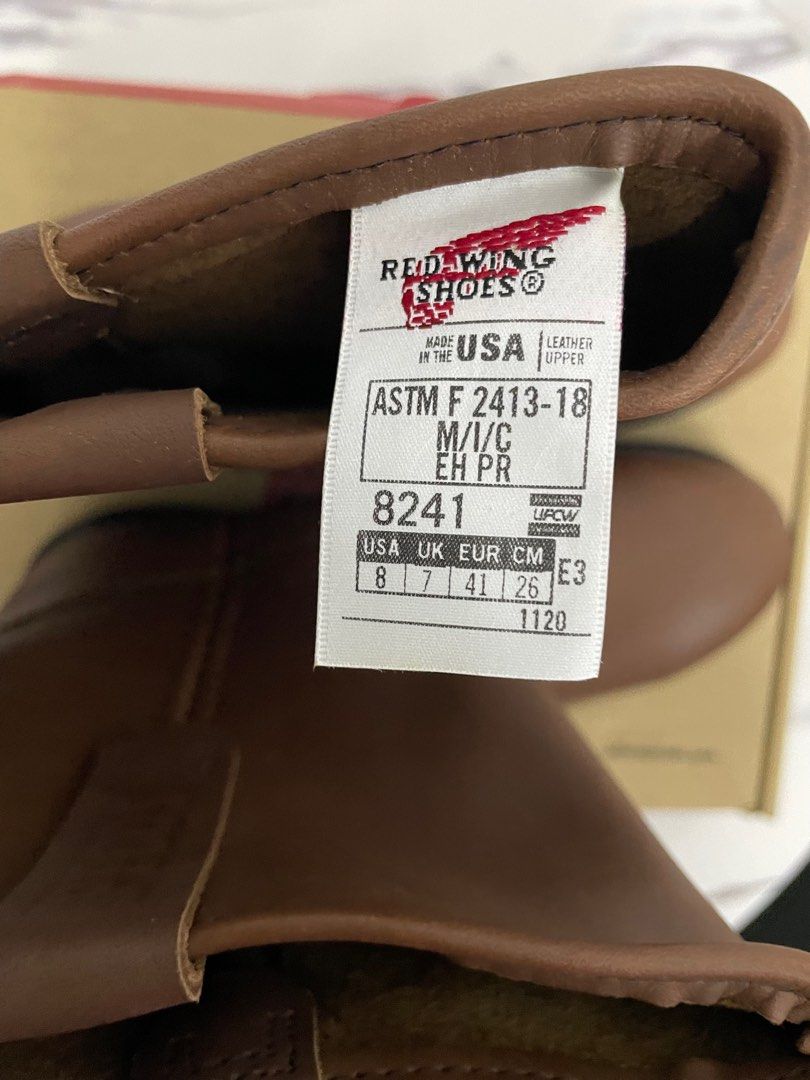 Red Wing Pecos 8241 Boot, Men's Fashion, Footwear, Boots on Carousell