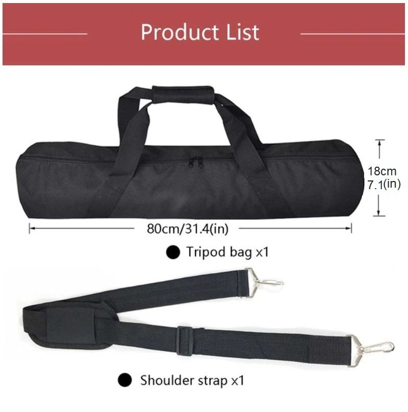 Refutuna Stand Carrying Case Bag Heavy Duty Storage Bag and Shoulder ...