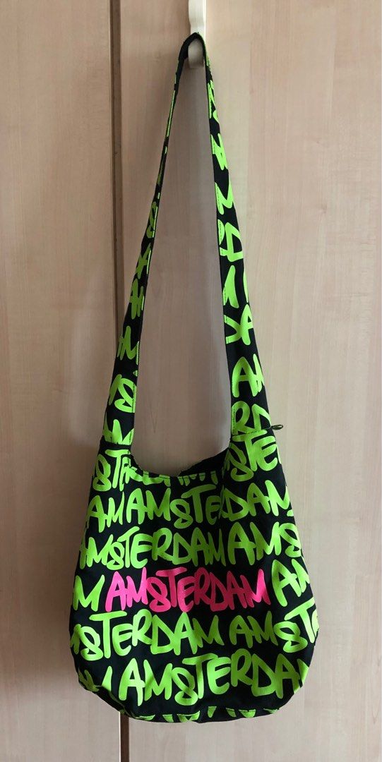 Robin Ruth Amsterdam Neon Sling Bag, Women's Fashion, Bags & Wallets ...