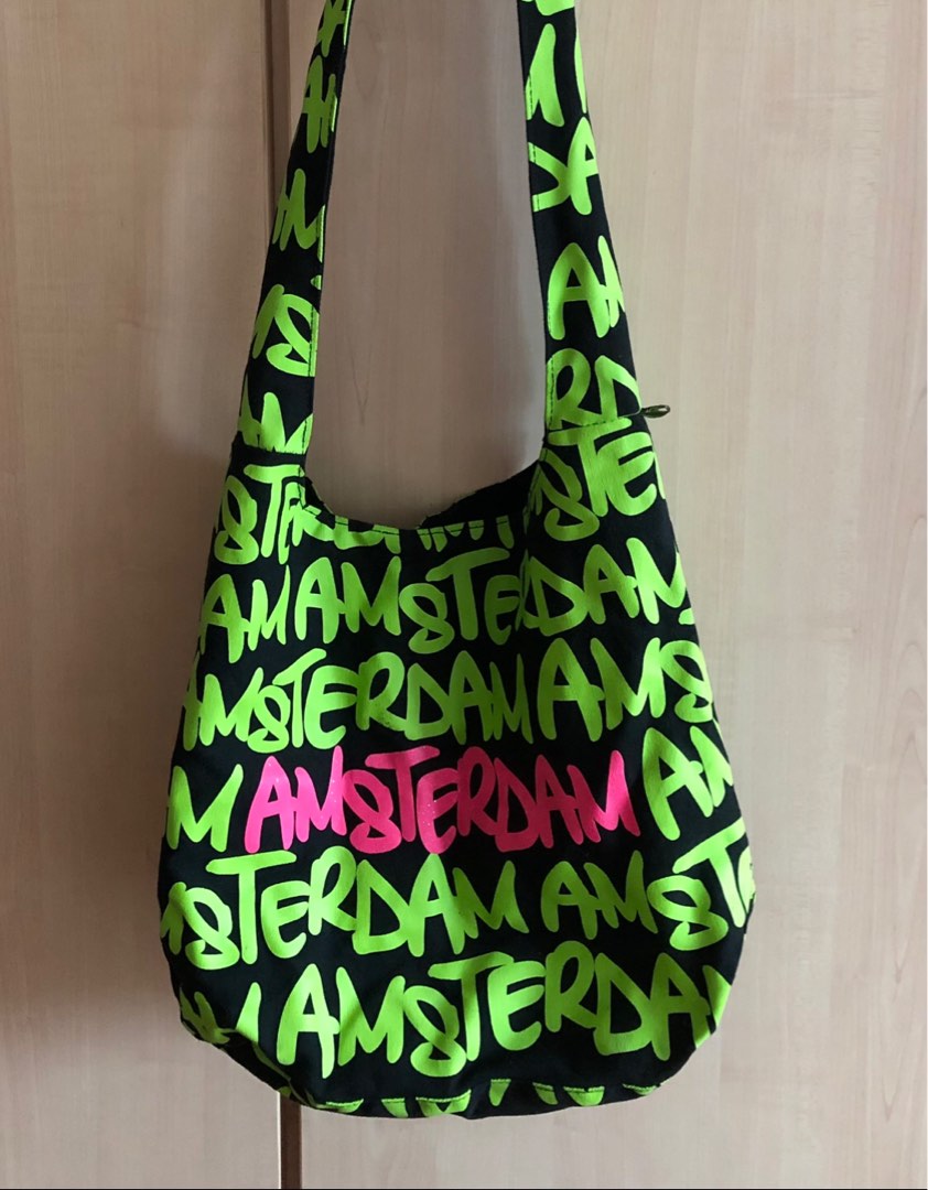 Robin Ruth Amsterdam Neon Sling Bag, Women's Fashion, Bags & Wallets ...