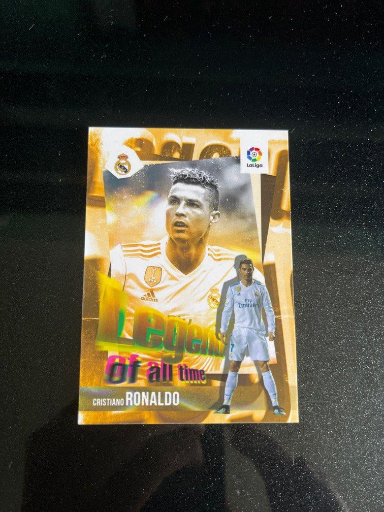 Ronaldo LEGEND OF ALL TIME card, Hobbies & Toys, Toys & Games on Carousell