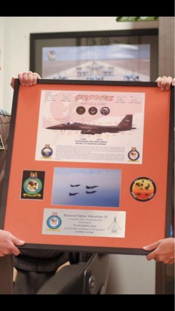 RSAF RAAF Fighter Interaction Patch, Hobbies & Toys, Memorabilia ...