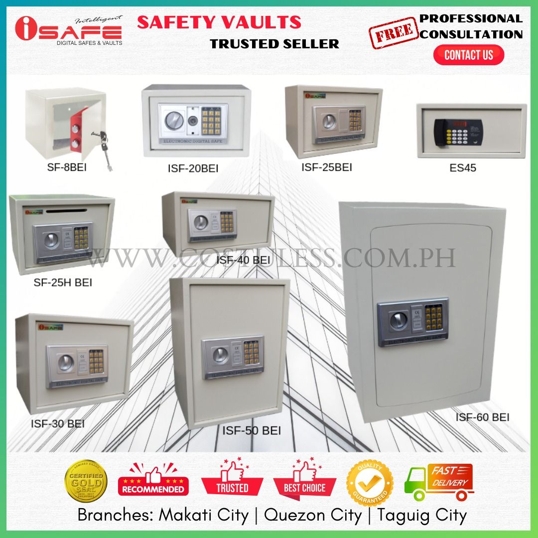 🔒🏢SAFETY VAULT SALE 🏢🔒 ISAFE Storage System, Safety Box, Fire Proof ...