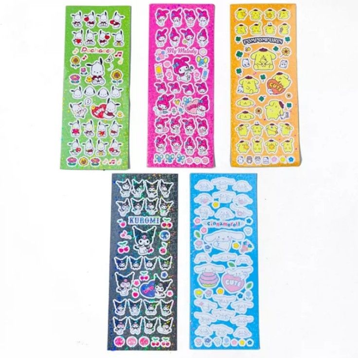 Sanrio Characters Sticker Sheet on Carousell