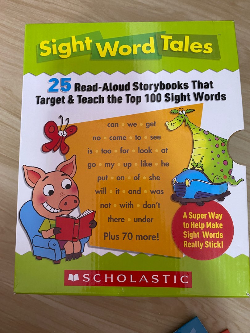 SCHOLASTIC Sight Words Stories 1 set = 25 books), Hobbies & Toys, Books ...