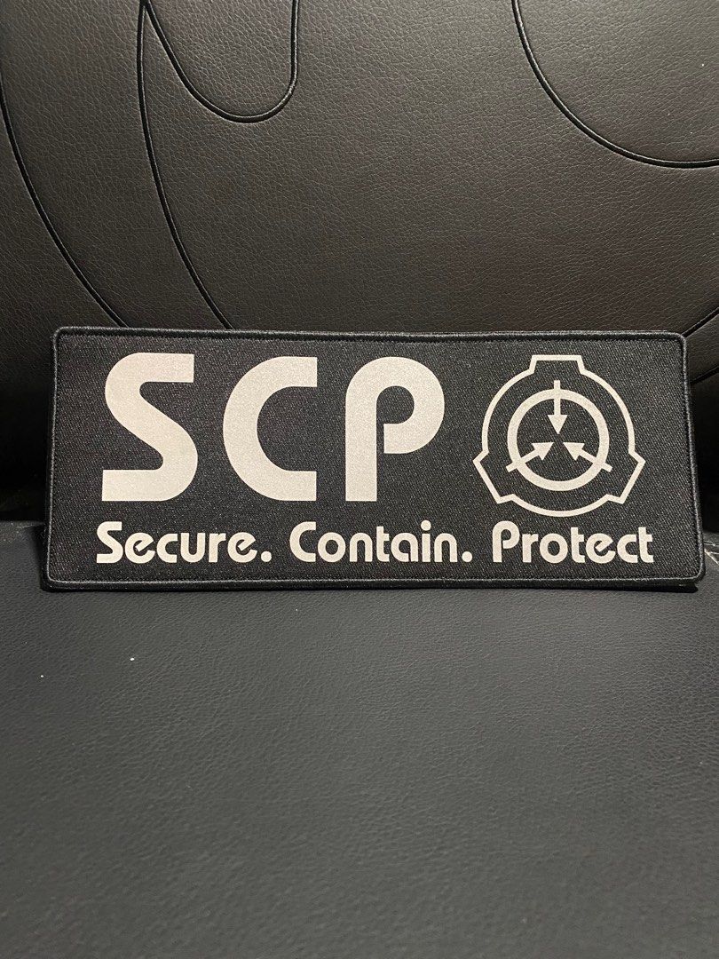 SCP Foundation Velcro Patch, Hobbies & Toys, Stationery & Craft, Craft ...