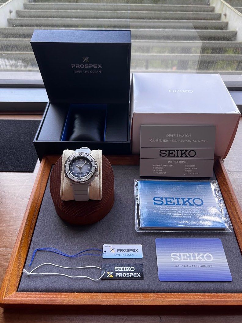 [RESERVED] Seiko Prospex Mini Tuna SRPG59K1, Men's Fashion, Watches ...