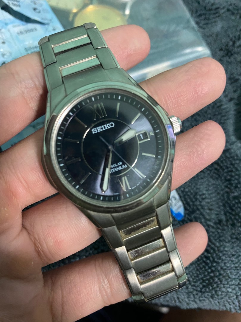 Seiko solar, Men's Fashion, Watches & Accessories, Watches on Carousell