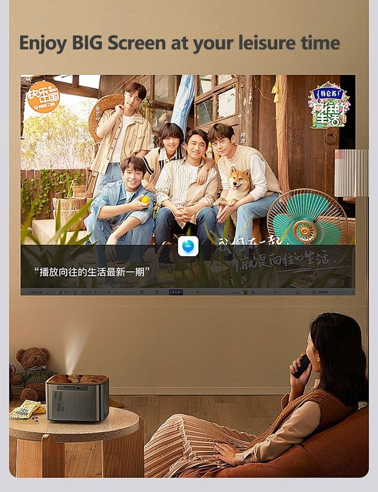 [SG Stock] 4K Smart Projector Home/Office | Netflix, Youtube, Disney ...