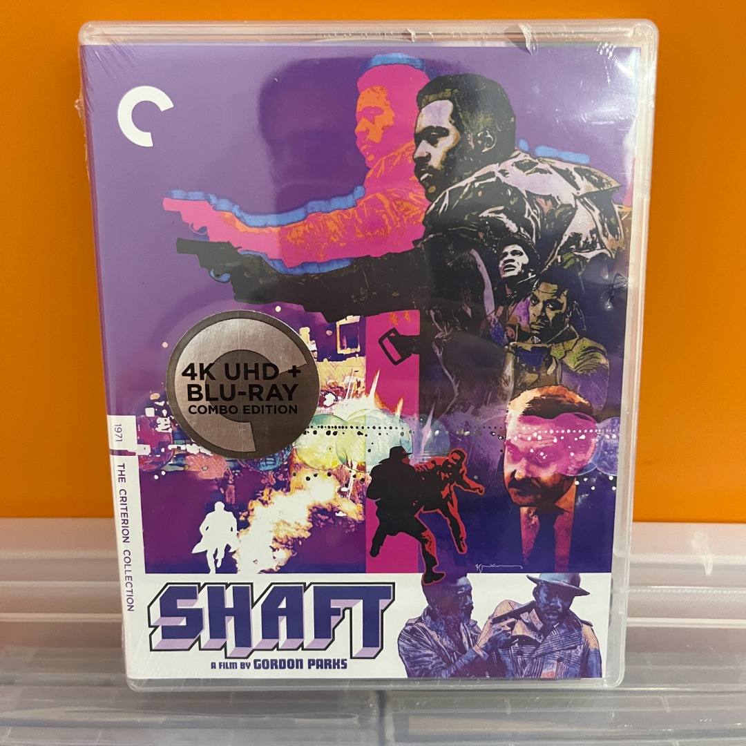 Shaft 4K Blu-ray, Criterion, 興趣及遊戲, 音樂、樂器 & 配件, 音樂與媒體 - CD 及 DVD ...