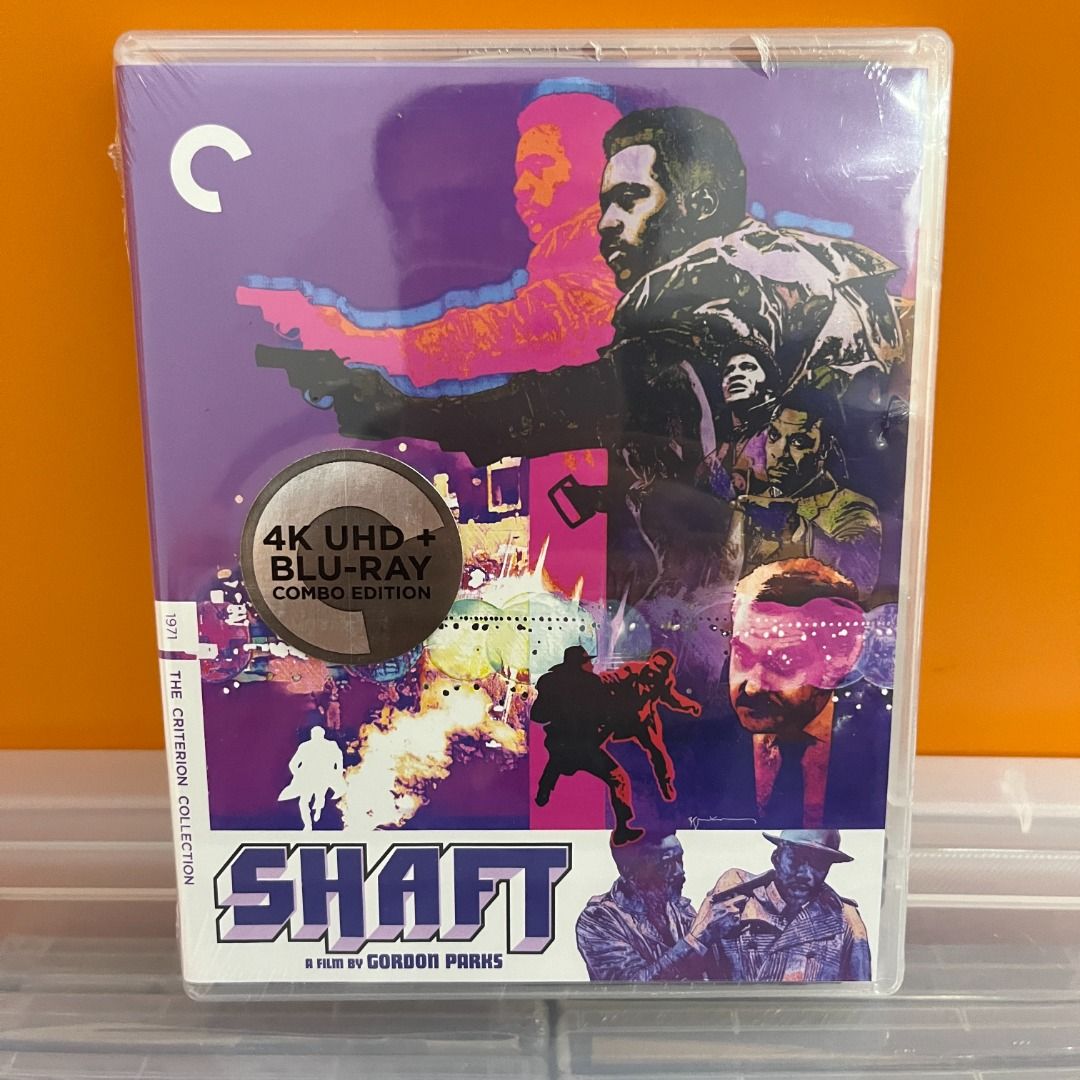 Shaft 4K Blu-ray, Criterion, 興趣及遊戲, 音樂、樂器 & 配件, 音樂與媒體 - CD 及 DVD ...