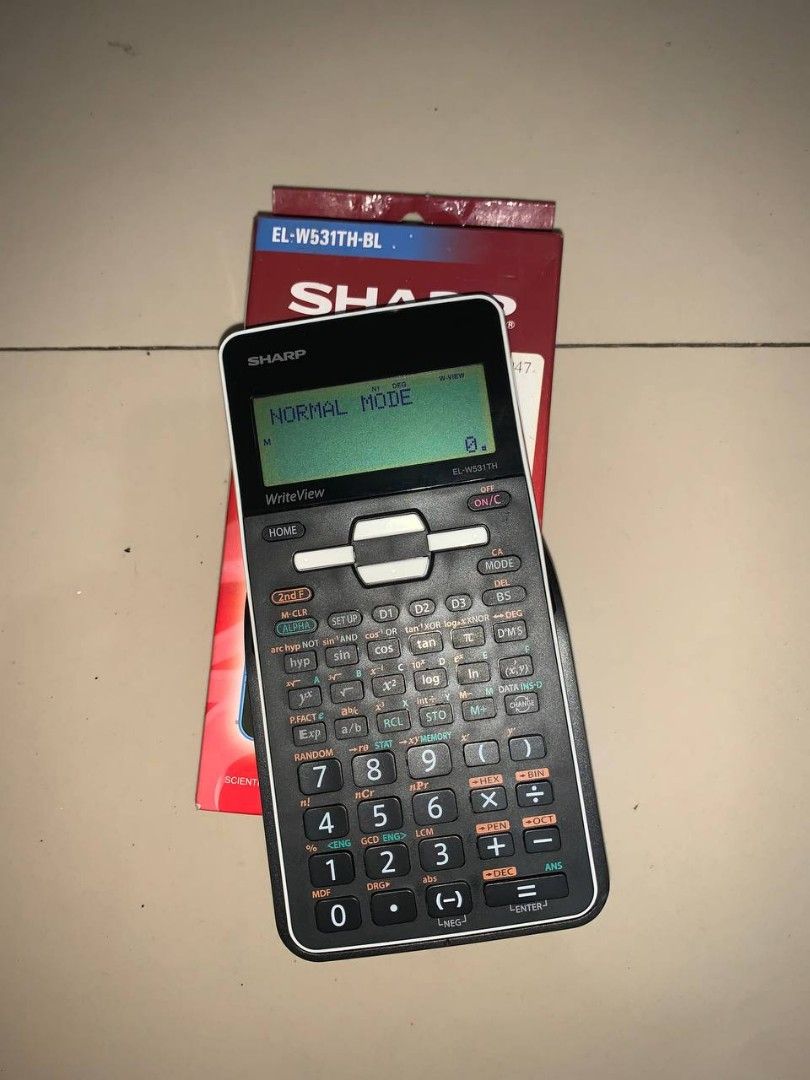 Sharp Scientific Calculator, Hobbies & Toys, Stationary & Craft, Stationery & School Supplies on ...