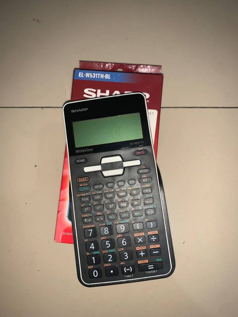 Sharp Scientific Calculator, Hobbies & Toys, Stationary & Craft ...