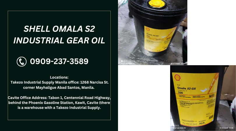 Shell Omala S2 Industrial gear oil, Commercial & Industrial ...