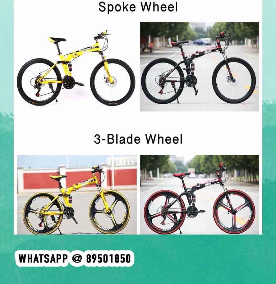 Shimano Gear! Begasso 26" Foldable Mountain Bike w Disc Brake 26 Inch ...