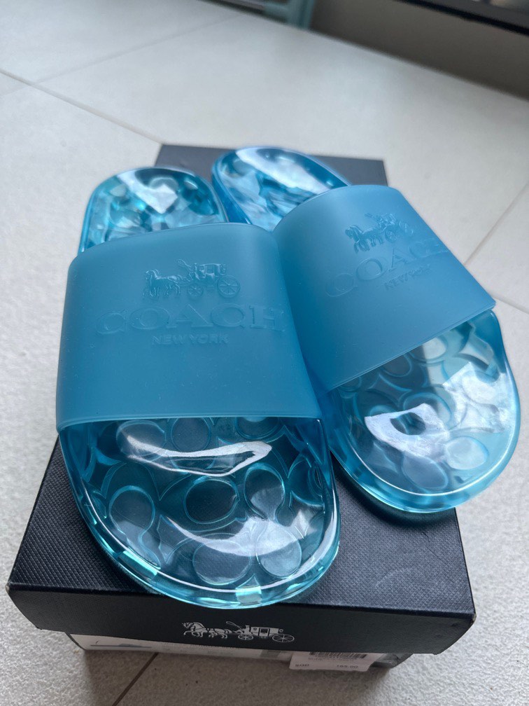 Slides Coach, Luxury, Sneakers & Footwear on Carousell