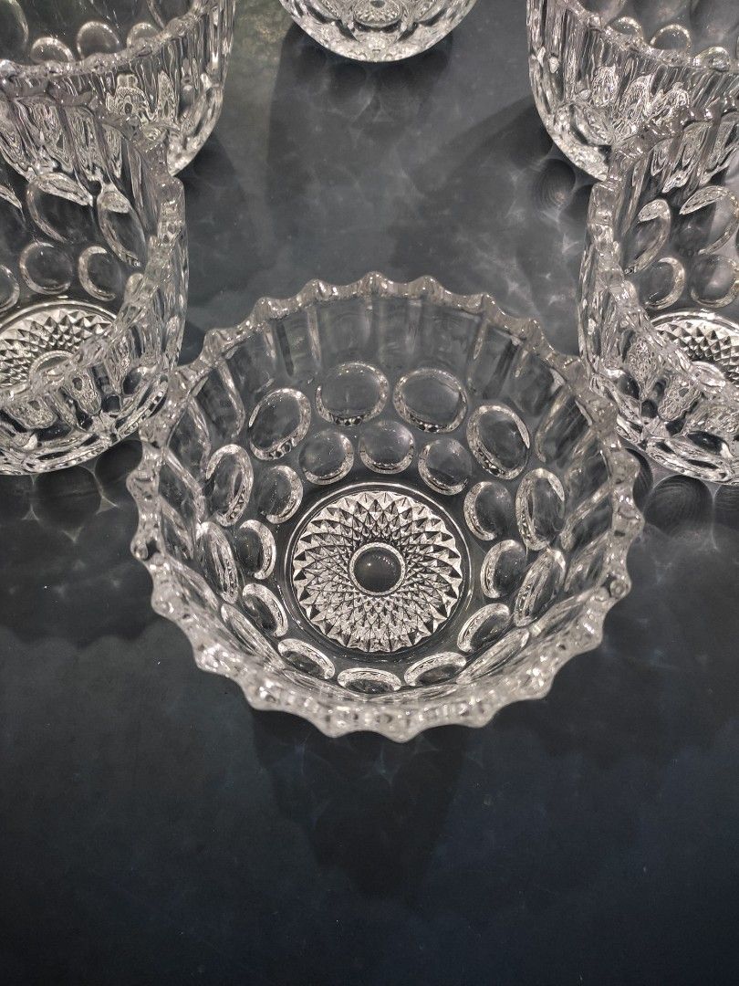 SOGA Japan Crystal Glass Bowl, Furniture & Home Living, Kitchenware ...