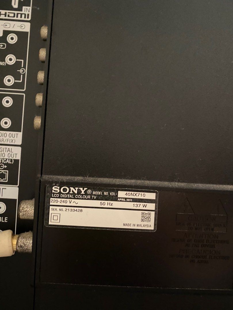 Sony TV set, 家庭電器, 電視 & 其他娛樂, 電視 - Carousell