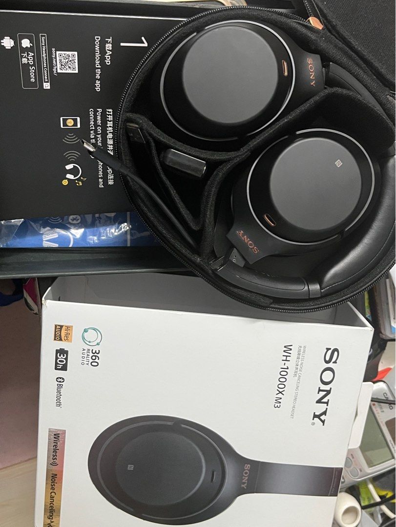 Sony wh-1000 xm3, 音響器材, 頭戴式/罩耳式耳機 - Carousell