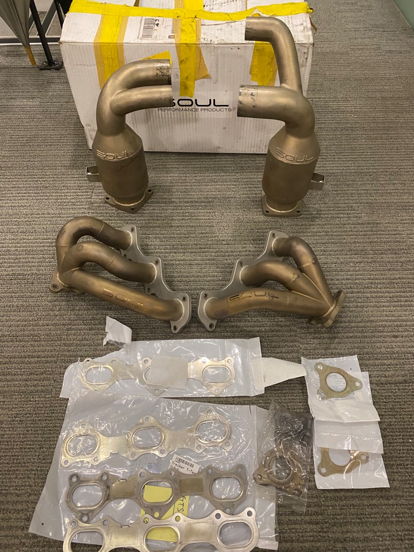 SOUL PERFORMANCE SPORT CATS & HEADERS ( fits all Porsche 991.2 Carrera ...