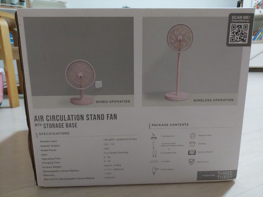 Soundtech SCF-33, Furniture & Home Living, Lighting & Fans, Fans on Carousell