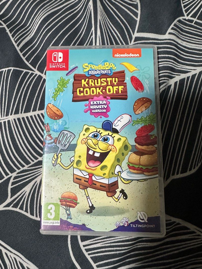 Spongebob Cook-Off NS Game, Video Gaming, Video Games, Nintendo on ...