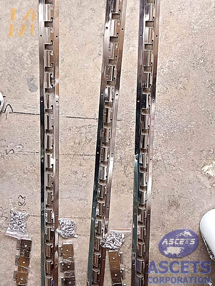 stainless steel hanger and pvc curtain for walk in freezer, TV & Home ...