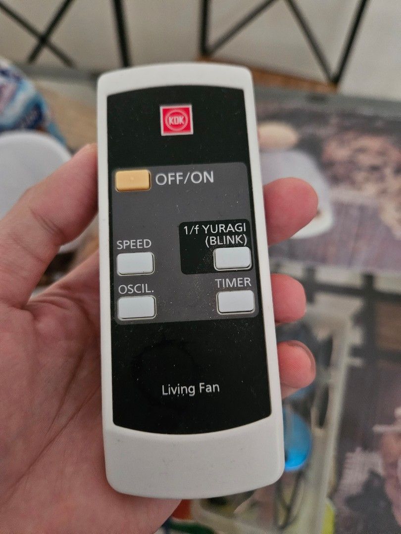 Standing Fan KDK remote controlled, Furniture & Home Living, Lighting ...