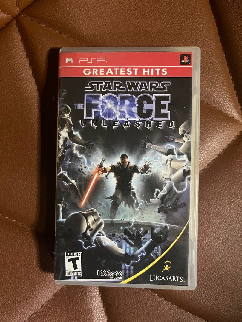Star Wars Force Unleashed (PSP), Video Gaming, Video Games, PlayStation ...