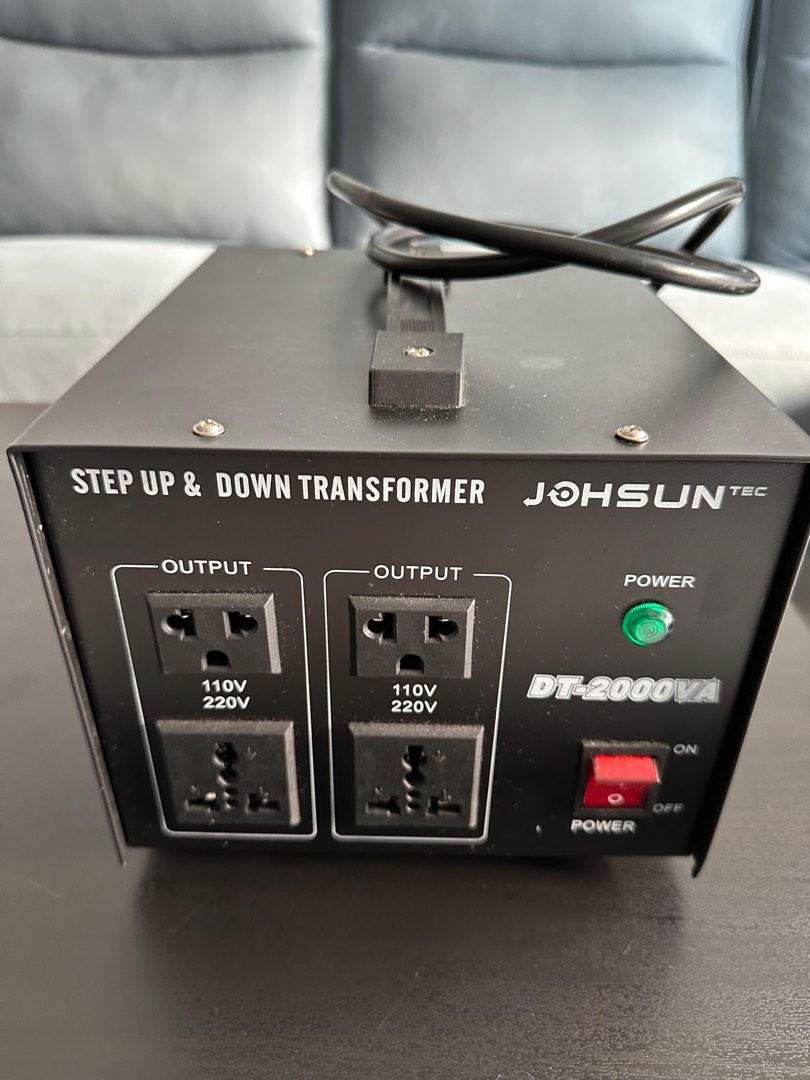 Step Up and Down Transformer, TV & Home Appliances, Electrical ...