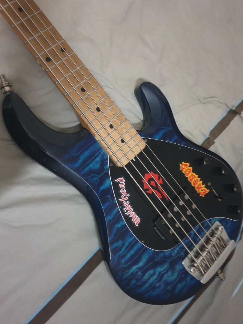 Sterling by MusicMan Stingray Ray35QM with Mono Dual Bass Bag, Hobbies ...